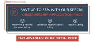 Winning Medical Observership Personal Statement | IMG & USMG